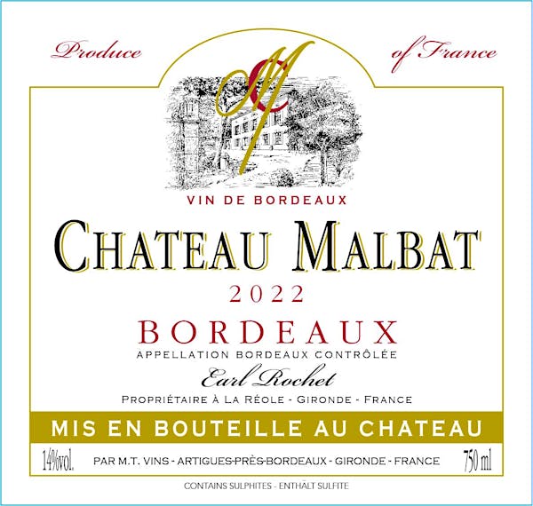 Château Malbat Bordeaux 2022 | Wine Rating | Wine Spectator